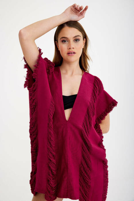 Sherbet Design TUNA - tunic - wine red - Sherbet Resortwear