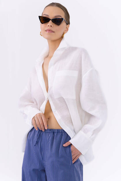 Zoe Clothing Brand Çizgi Desen Pantolon - Zoe Brand Shop