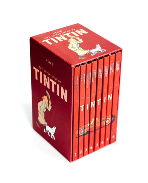 The Adventures of Tintin: The Complete Collection Set 8 Books (Hardcover)