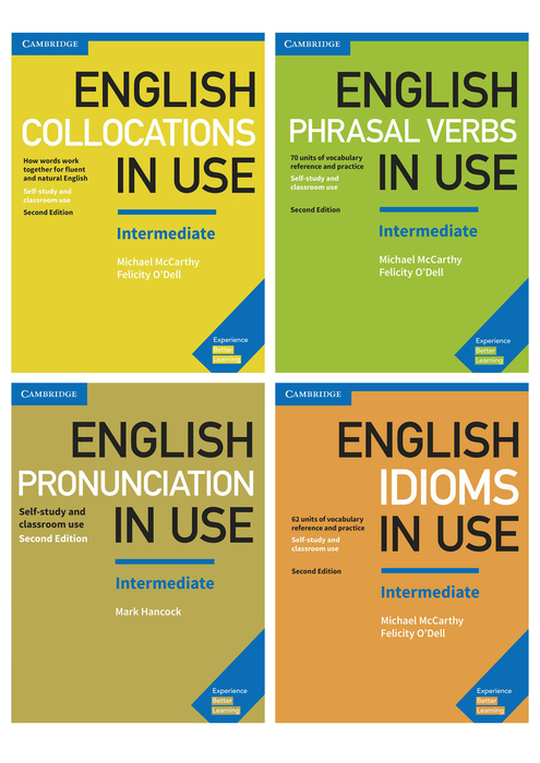 Cambridge University Press Intermediate English Vocabulary Set (Pronunciation, Collocations ...
