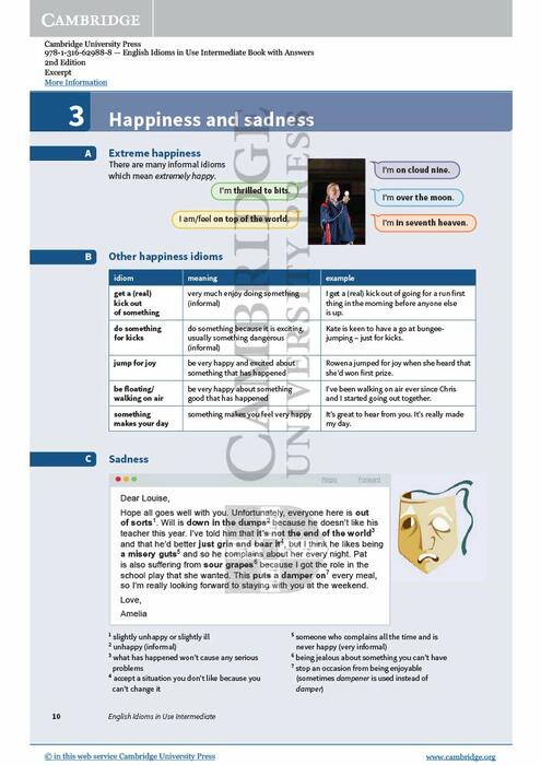 English Idioms in Use Intermediate Book with Answers