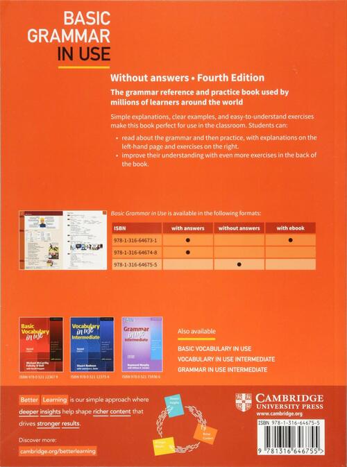Basic Grammar in Use Student's Book with Answers + CD-ROM