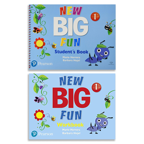 Big Fun Refresh Level 1 Student Book and Workbook + CD-ROM + DVD-ROM