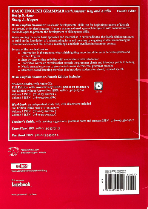 Pearson ESL Betty Azar 3'lü English Grammar Set ( Basic+ Undersitanding ...