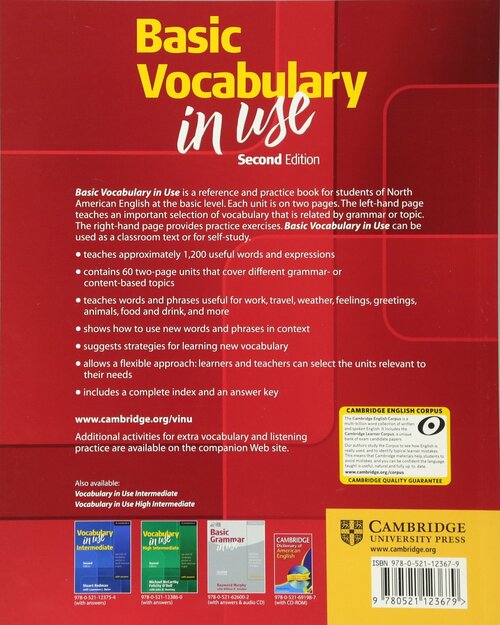 Basic Vocabulary in Use: 60 Units of Vocabulary Practice in North ...