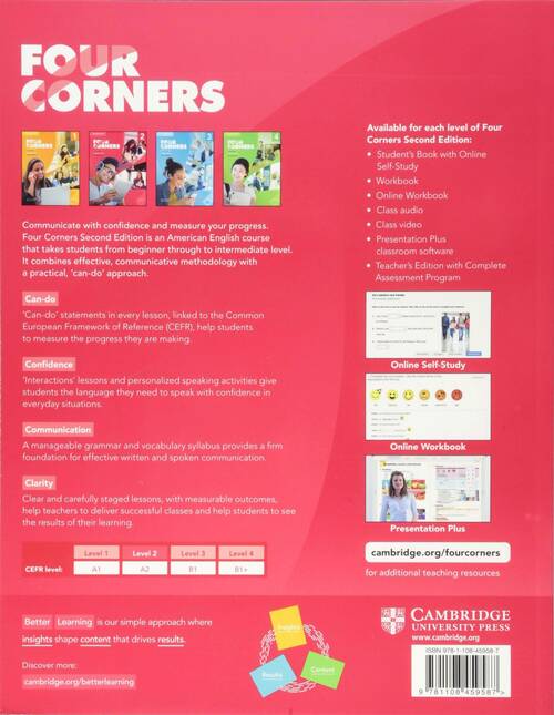 Cambridge University Press Four Corners Level 2 Student's Book ...