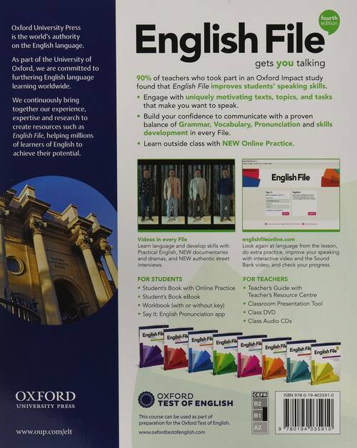 Oxford University Press Oxford English File Intermediate Student's Book ...