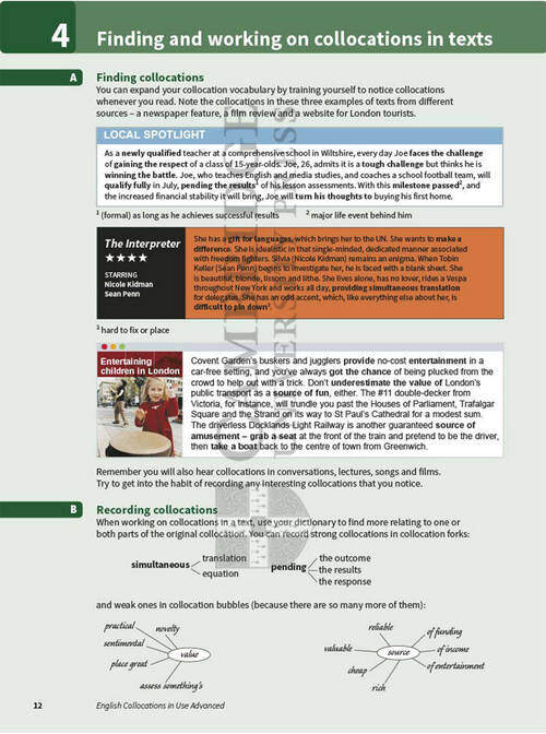 Cambridge University Press English Collocations in Use Advanced Book ...