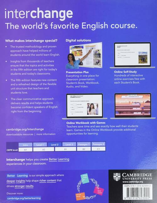 Cambridge University Press Interchange Level 2 Full Contact with ...